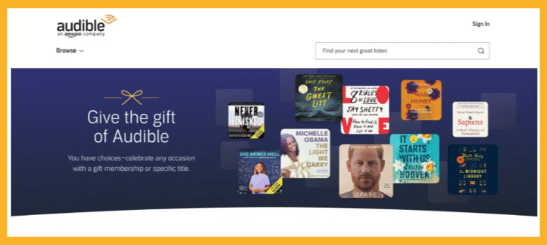 Where To Buy Audible Gift Card and How To Gift it to Someone